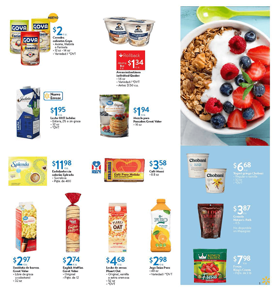 Ahorros Diarios Usando Cupones: Especiales en las tiendas Walmart ...