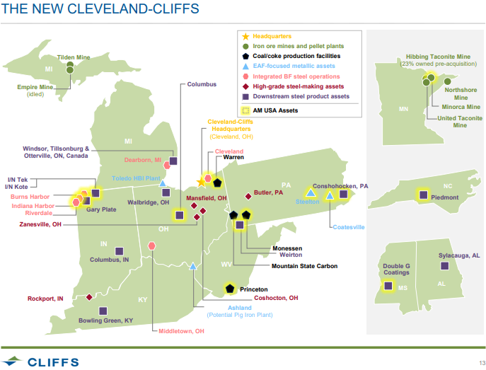 Industrial History: Cleveland-Cliffs has bought ArcelorMittal for $3.3b ...