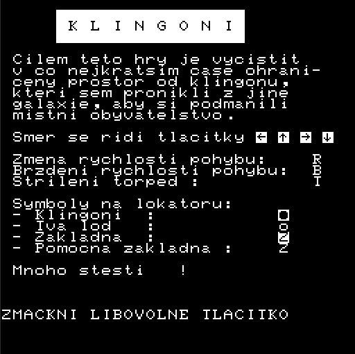 Herní Archeolog: Hra 402: Klingoni (?)