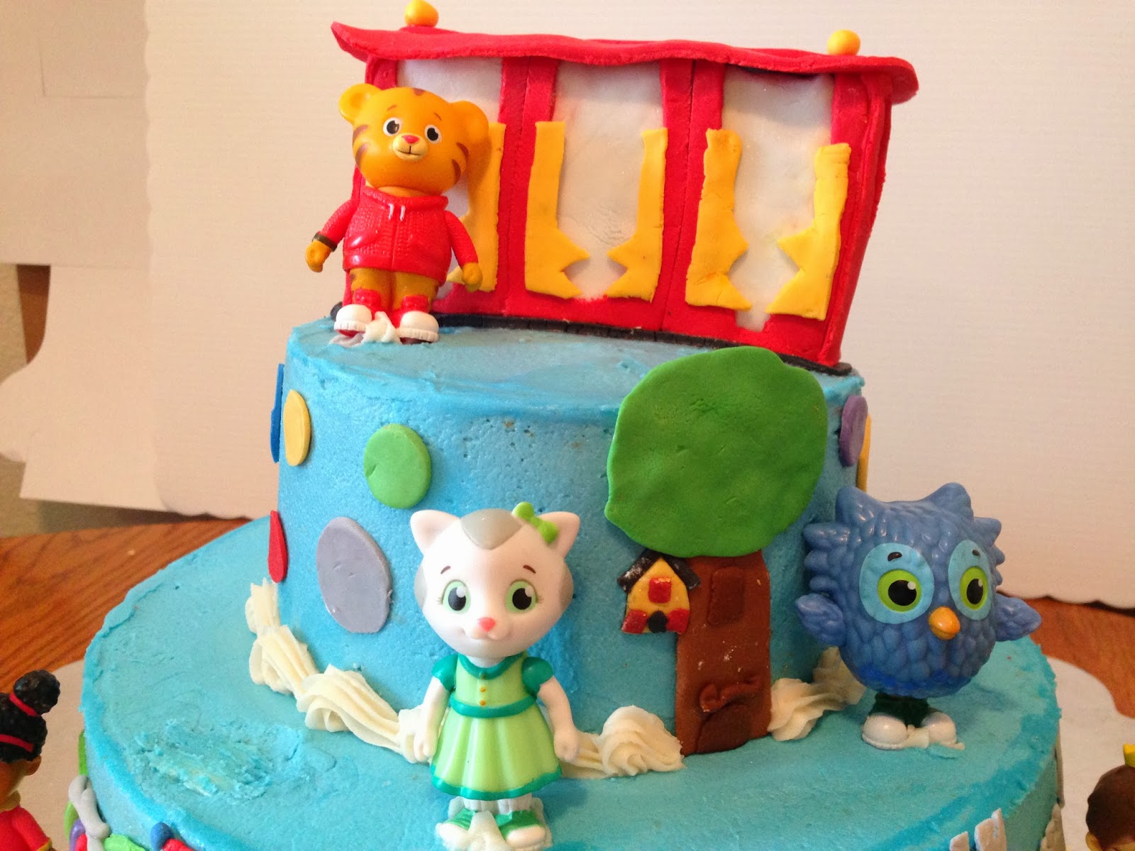 Daniel Tiger Birthday Cake