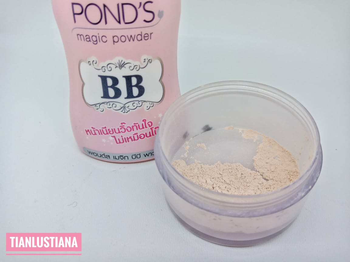 Ponds BB Magic Powder Cocok Untuk Kulit Berminyak - Cerita Diary Pink Tian