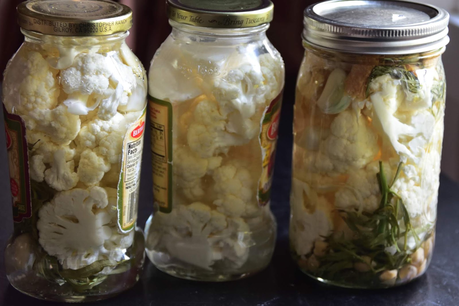 Shoor; Iranian style salt-cured vegetables