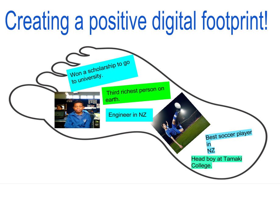 Penitoa @ Glenbrae School: My Positive Digital Footprint.
