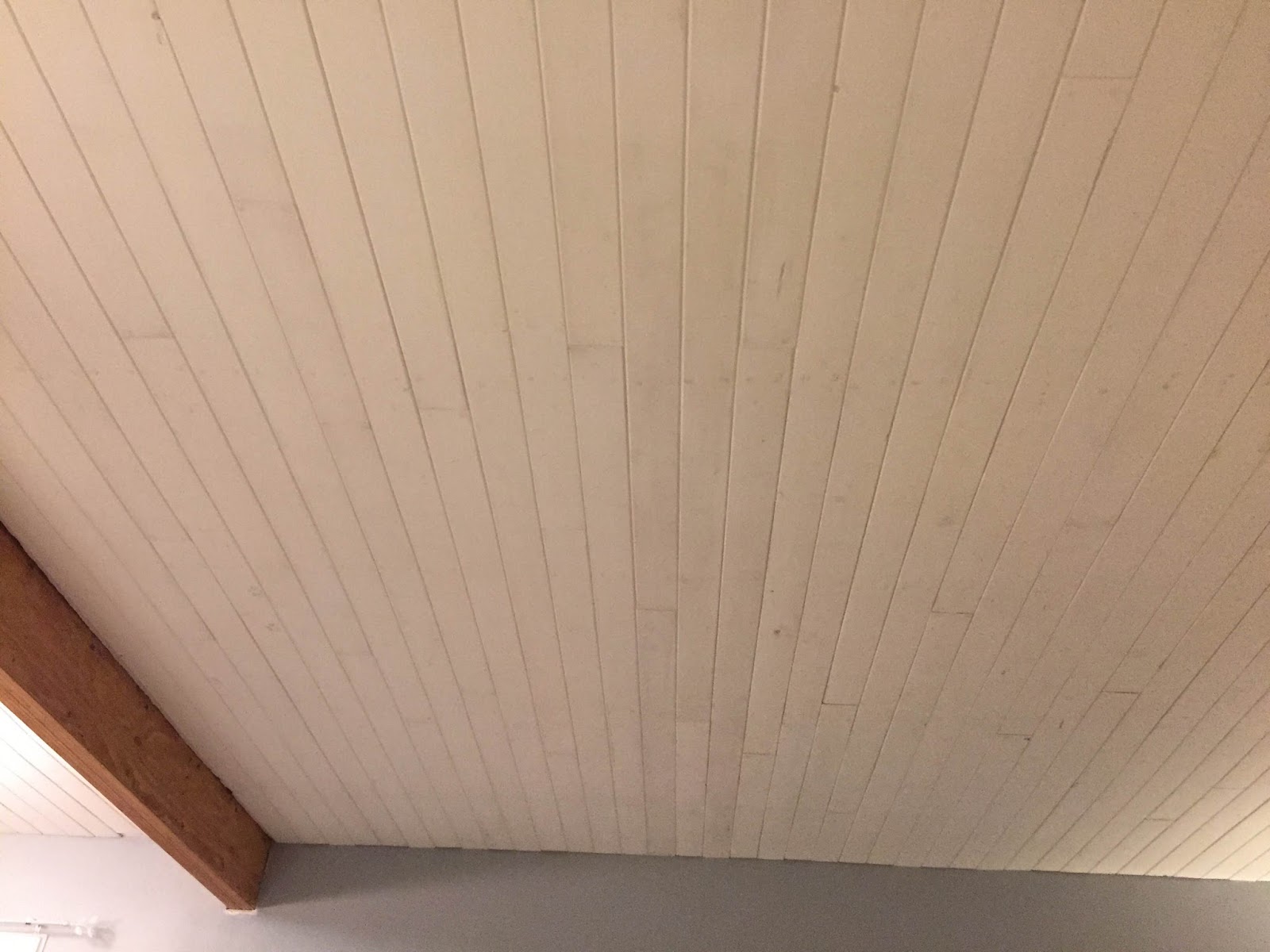 DIY Plank Farmhouse Ceilings | The Dabbling Crafter