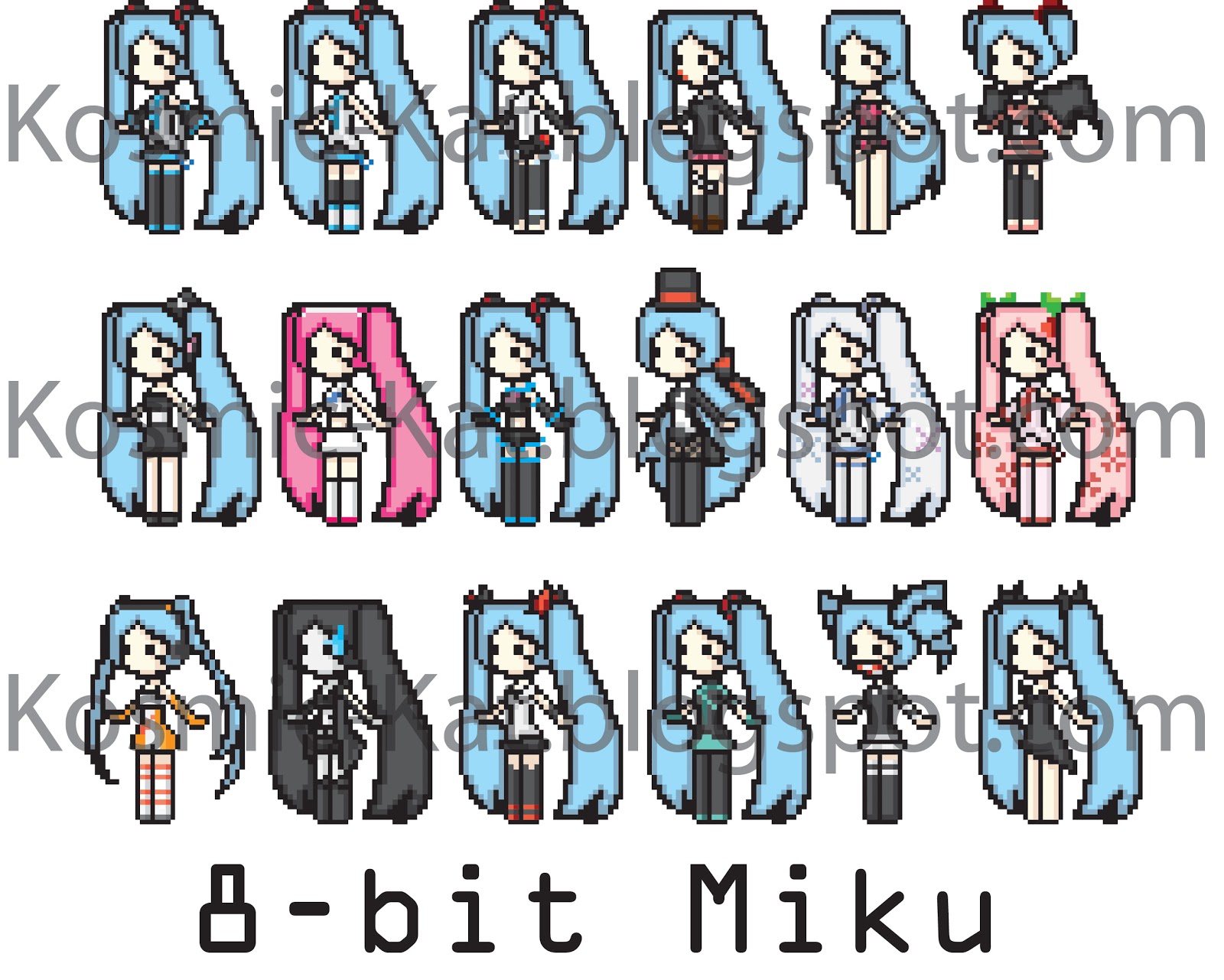 Kosmic Kat: ~8-bit Miku Collection~