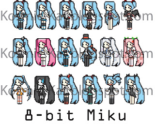 Kosmic Kat: ~8-bit Miku Collection~