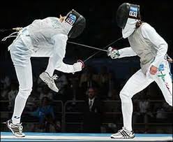 Deportes: La esgrima es un deporte de combate en el que se enfrentan ...