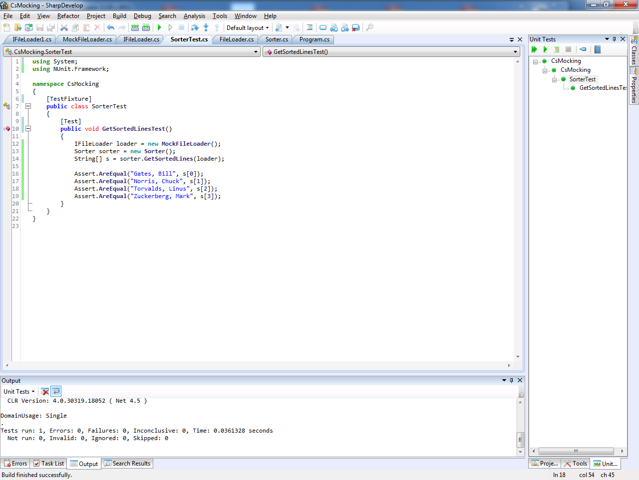 Programmer S Ranch C Mocking And Dependency Injection For Unit Testing A File Sorting Program
