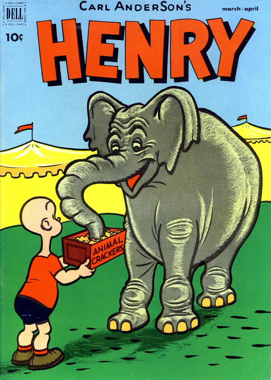 Comics Clásicos en Inglés y Español: Henry Nro. 24, Marzo-Abril de 1952