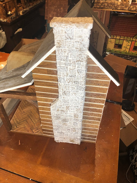 . Tulsa Tiny Stuff : Shabby Chic Cabin Chimney Update