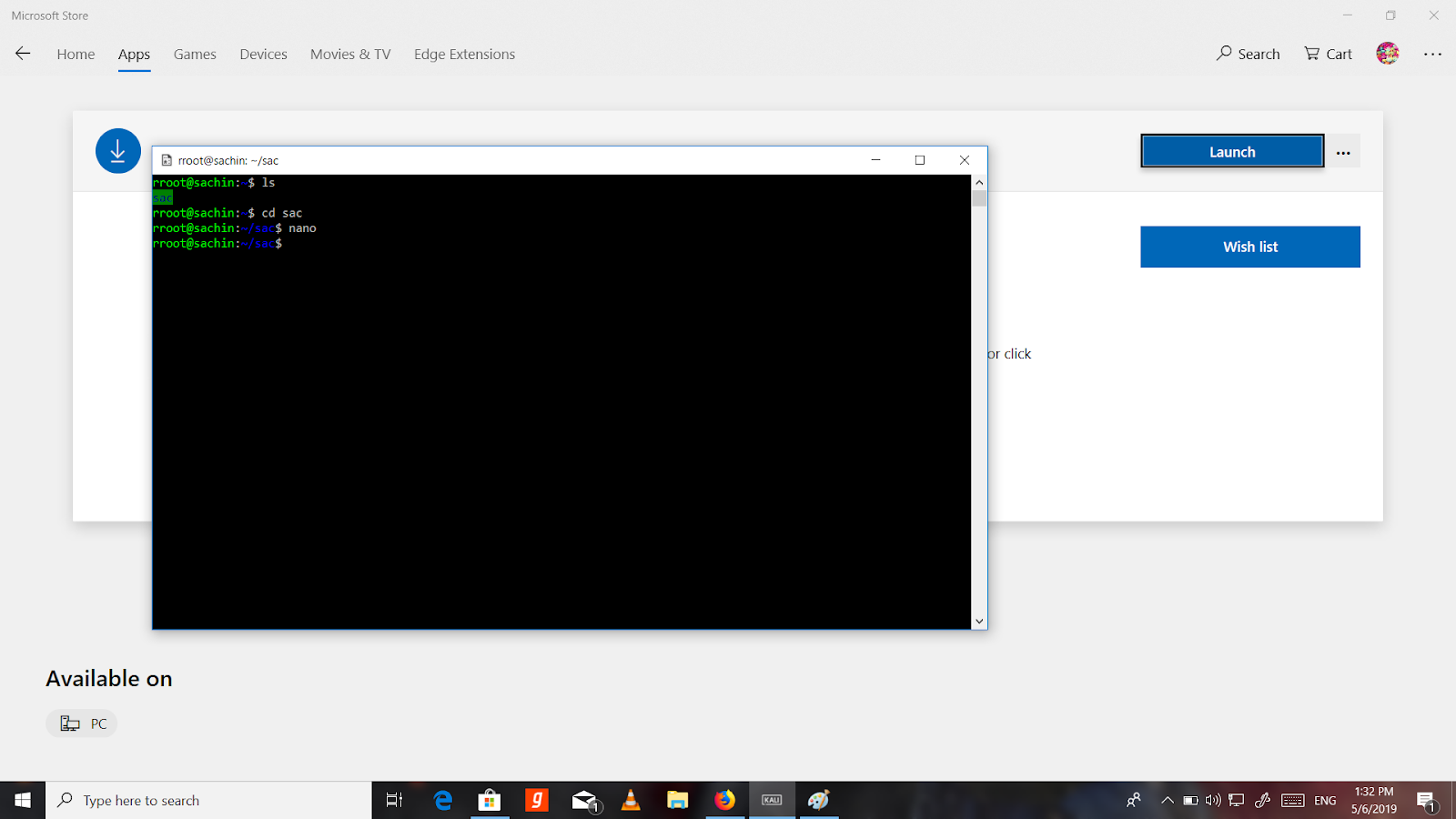 How to use terminal of kali linux or ubuntu in windows