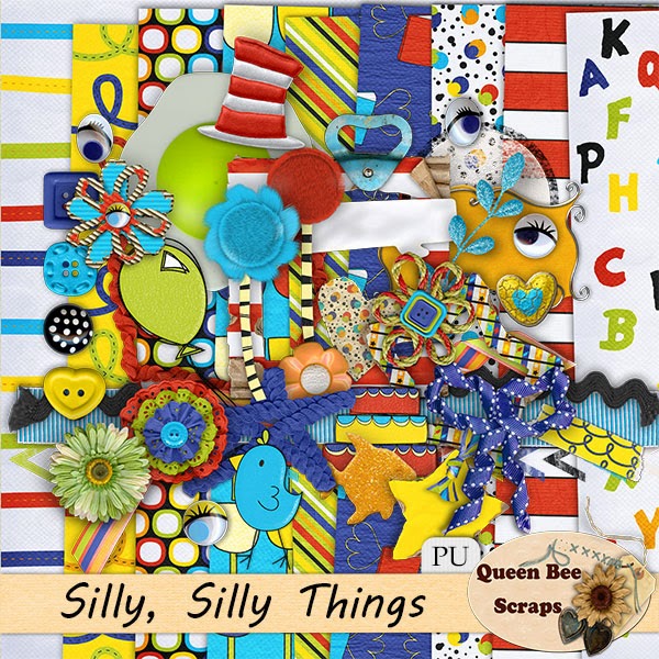 Robin's Nest: SILLY SILLY THINGS by QUEEN BEE SCRAPS