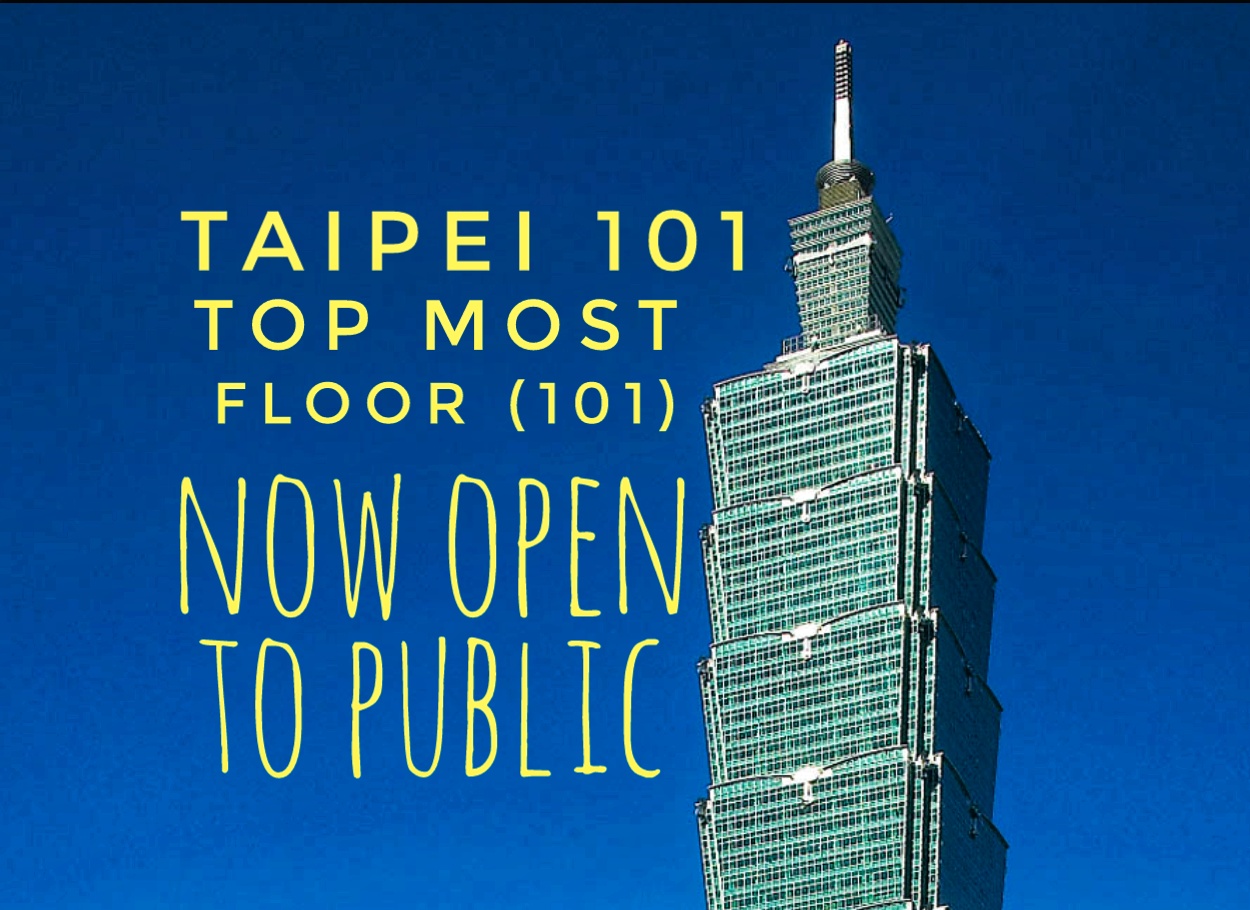 Highest Floor Observatory Of The Iconic Taipei 101 Opens To The Public ...