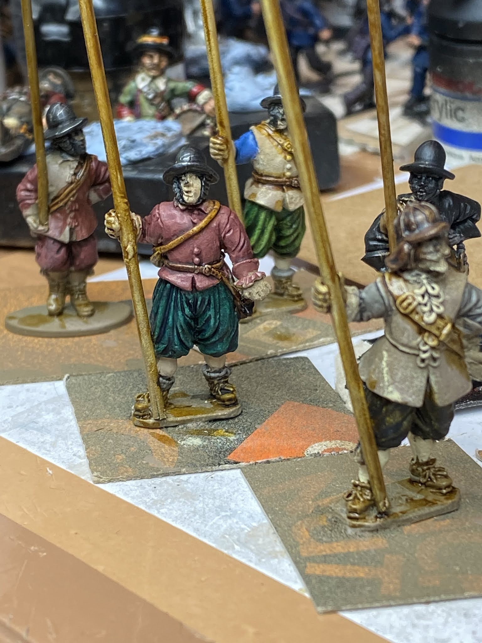 iron mitten: Pike block marches off to the Dip