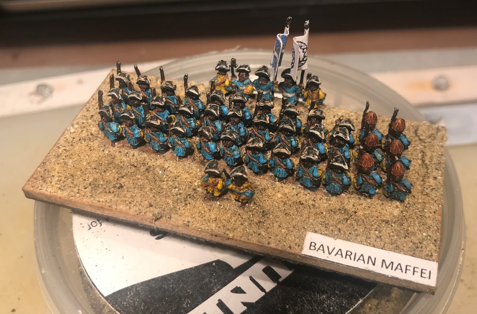 Bunny's Wargame Rantings: Wargaming Butterfly-6mm War of Spanish Succession