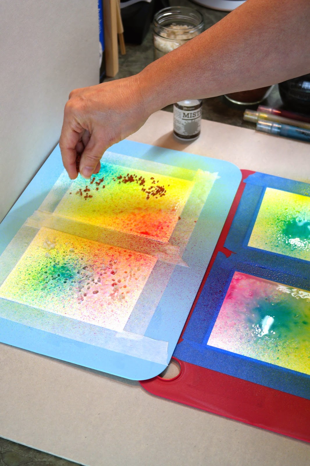 Backporch: Technique of the Week - Ink and Salt