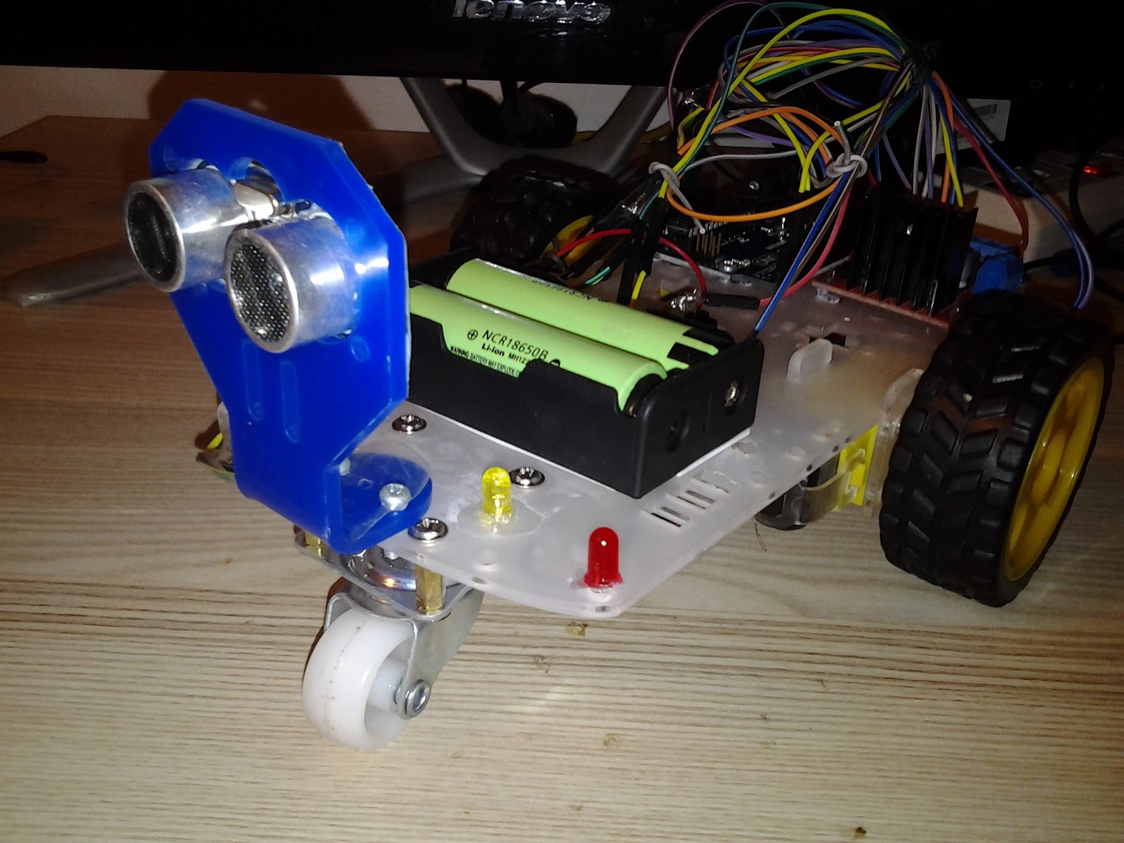 โปรเจค หุ่นยนต์หลบสิ่งกีดขวาง Arduino 2wd โรบอทสยาม อุปกรณ์หุ่นยนต์