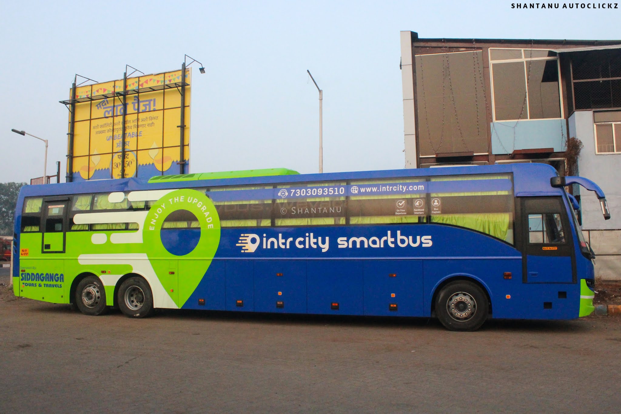 Shantanu Autoclickz: Exclusive! Siddaganga Tours & Travels - Intrcity ...