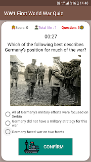 WW1 First World War Quiz