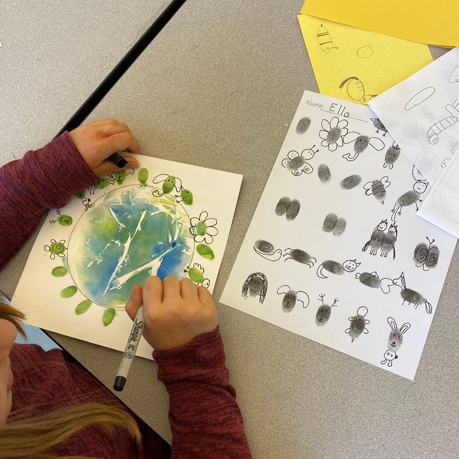 Mini Matisse: eARTh Day - Make Your Mark