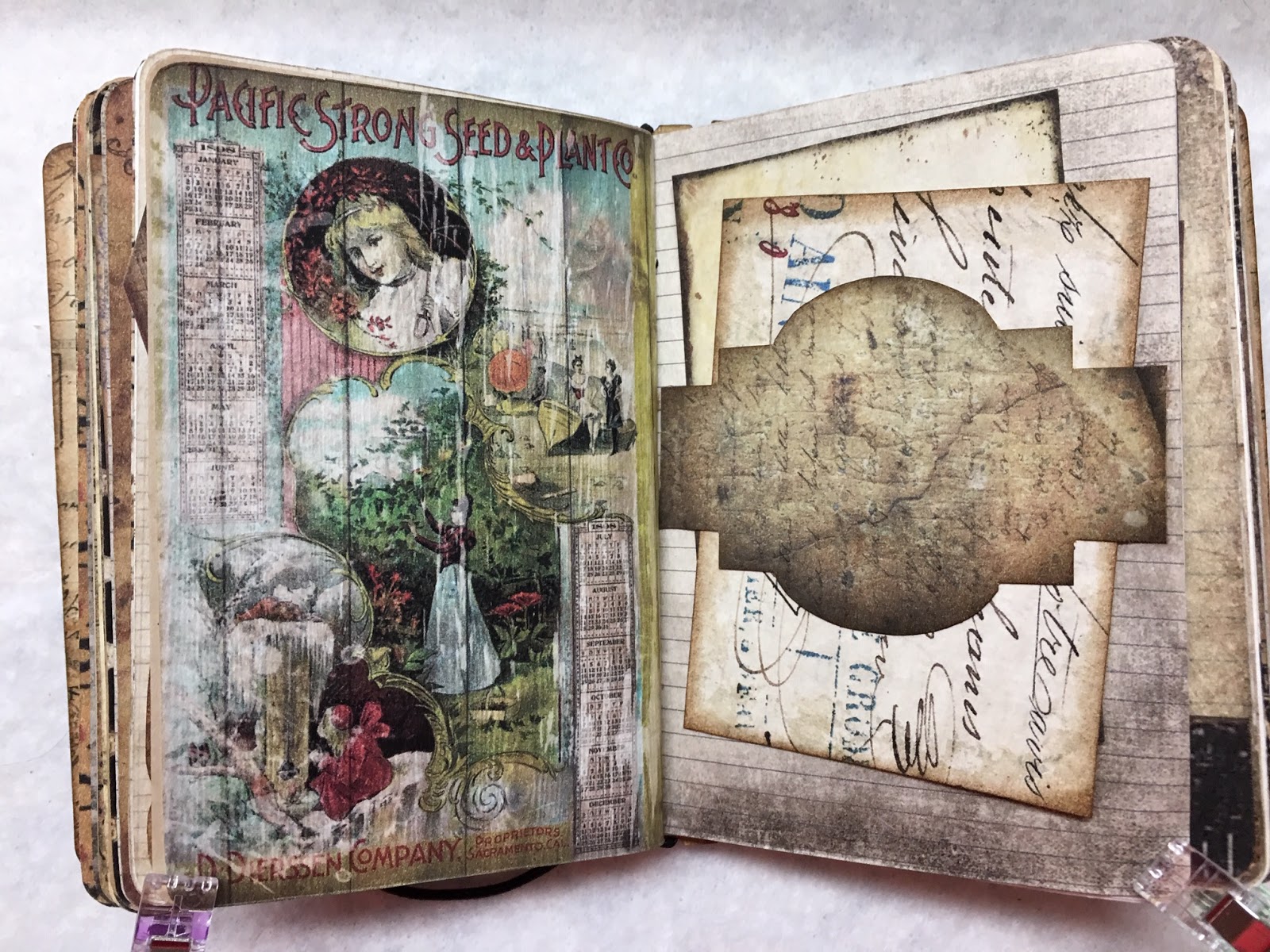 Bountiful Heirlooms: New Rustic / Vintage-style Journal