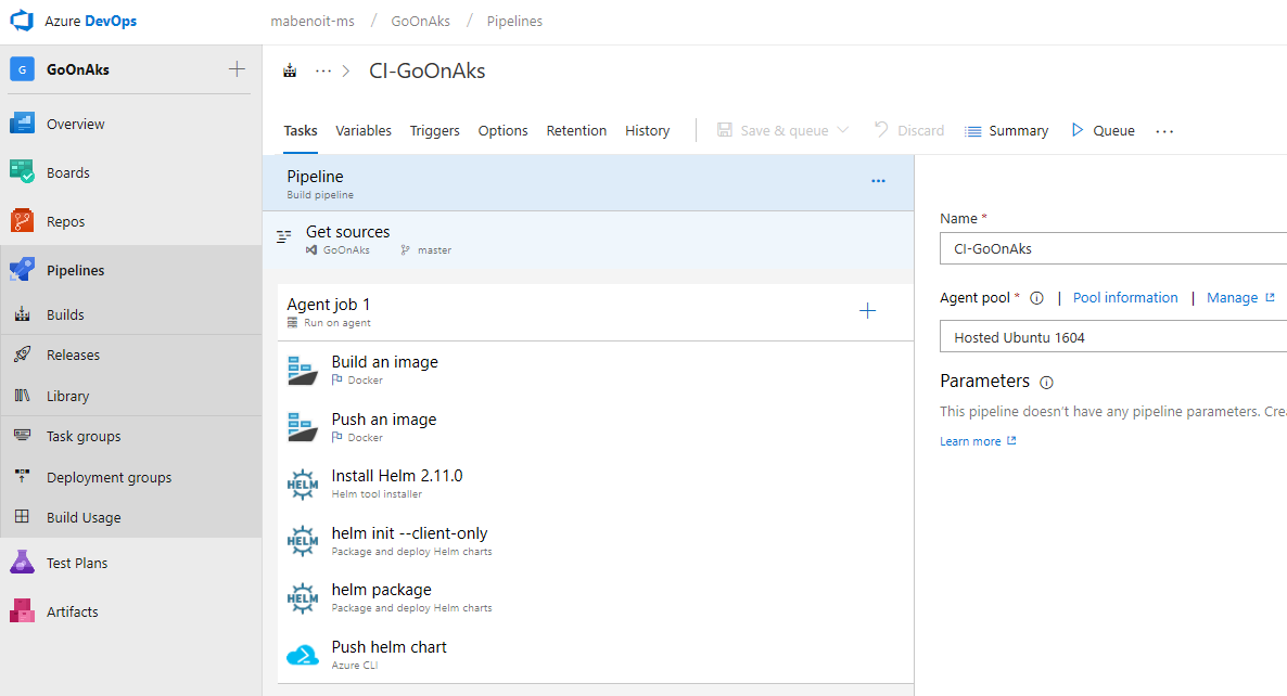 always up, always on: Helm charts repository with Azure Container Registry