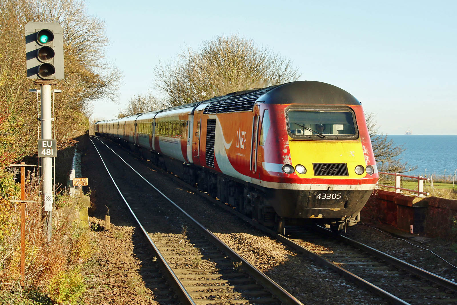 47s and other Classic Power at Southampton: LNER HST rundown: 1E15 09:52 Aberdeen - Kings Cross