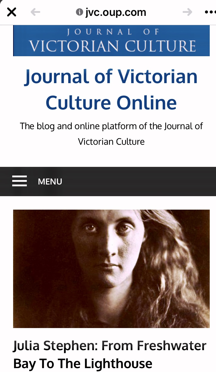 My article on the life of Julia Stephen is featured on the blog of ...