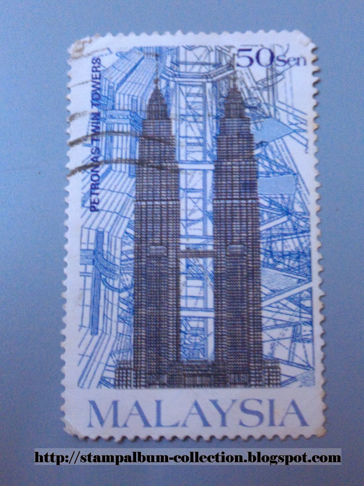 Collection of Stamps: Petronas Twin Towers