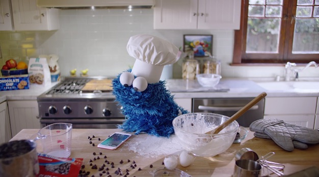 Disney At Heart Cookie Monster And Siri disney-at-heart-cookie-monster-and-siri