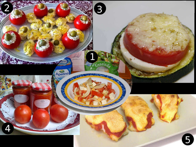 Recetas de domingo: Tomates ~ ¡Qué rico!