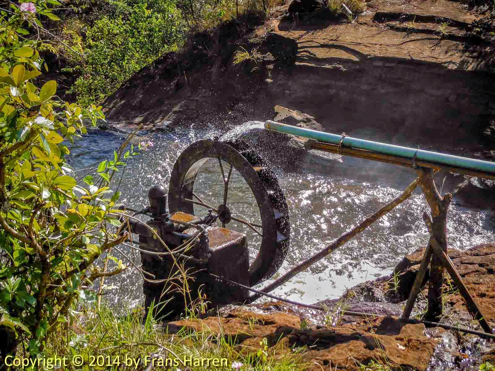 Water wheel in the river Jenipapo ~ Frans Harren Photography