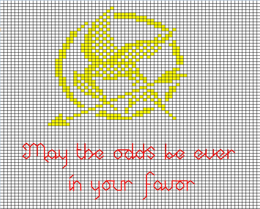 Nevvis Geeky DIY: Hunger Games Pattern