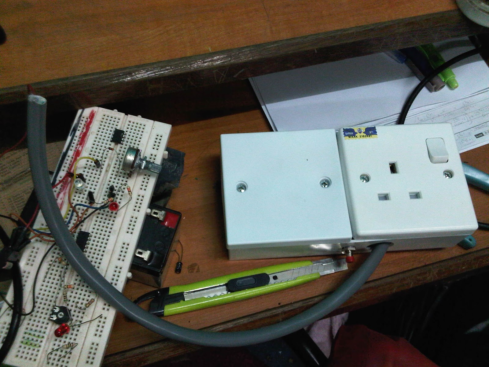 Afdhal Atiff Tan: Programmable Fridge Timer