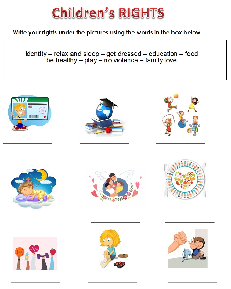 Third Grade A-B-C-D: WEEK 16 - SOCIAL STUDIES - CHILDREN´S RIGHTS ...