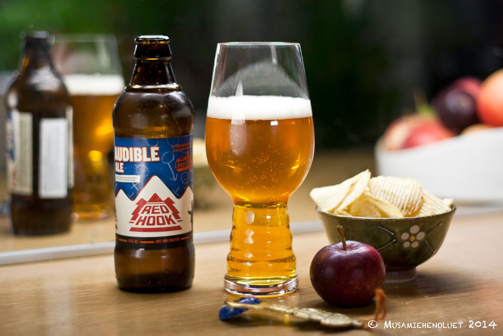 Musamiehen oluet: Audible Ale – Red Hook Brewery