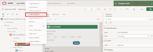 Password Validation in Oracle APEX with Example - Javainhand Tutorial