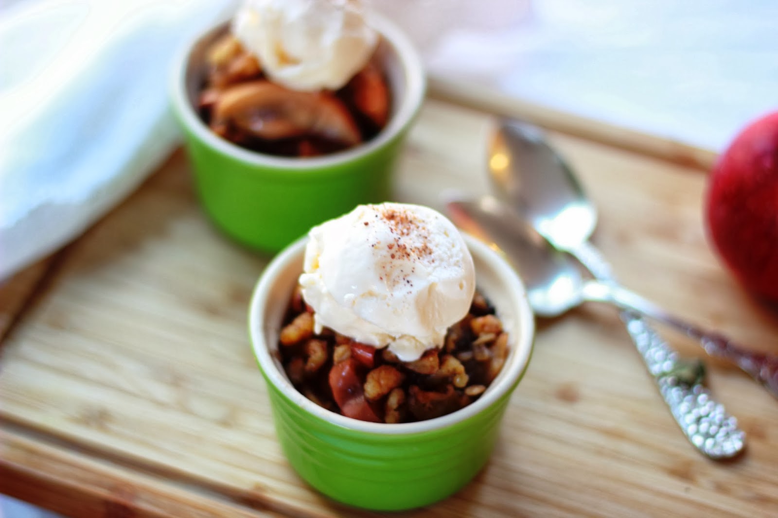 Intrinsic Beauty : Thanksgiving: Mini Apple Crisps