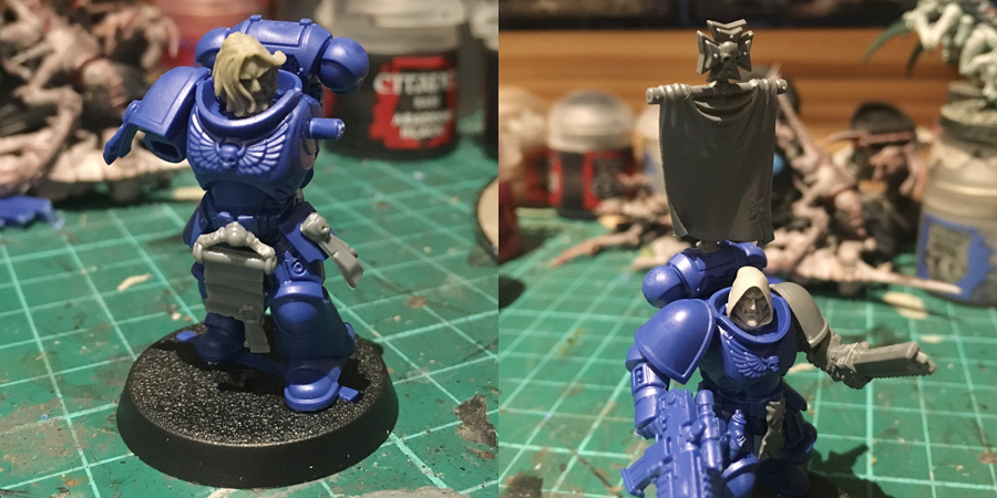 Sword of templar: Black Templars kitbash primaris space marines from ...