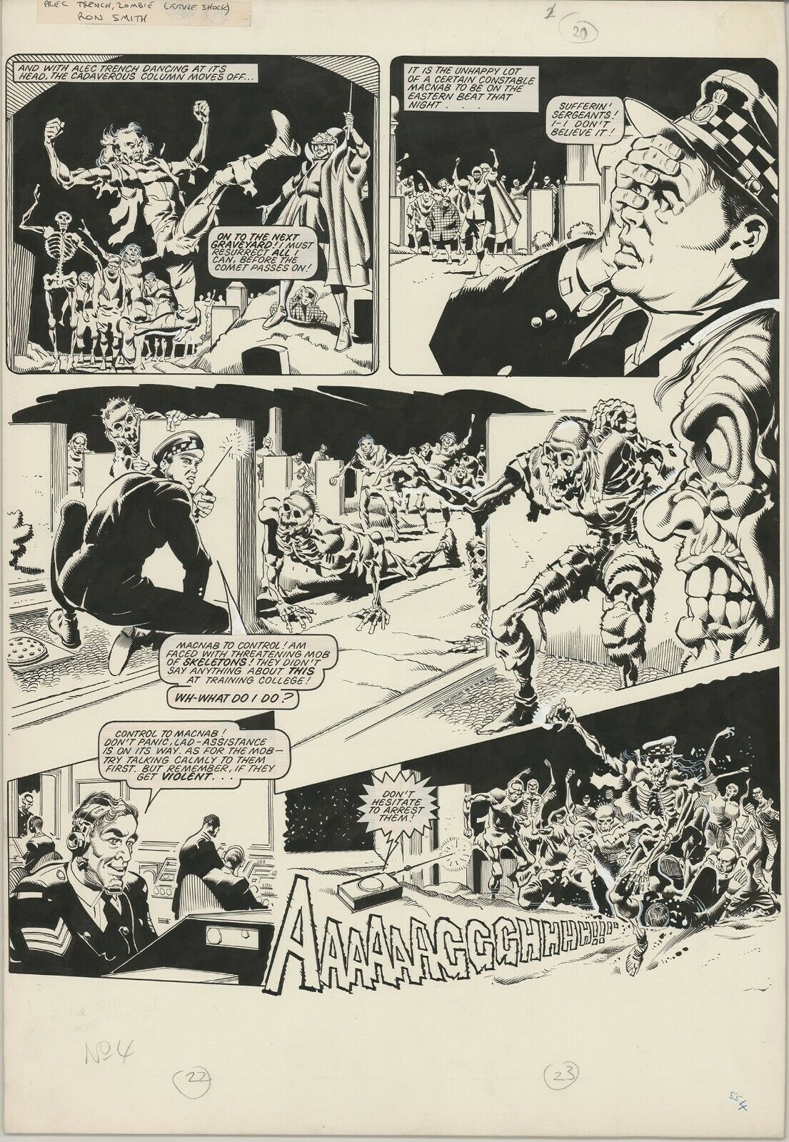 Boys Adventure Comics: Ron Smith original art up for auction