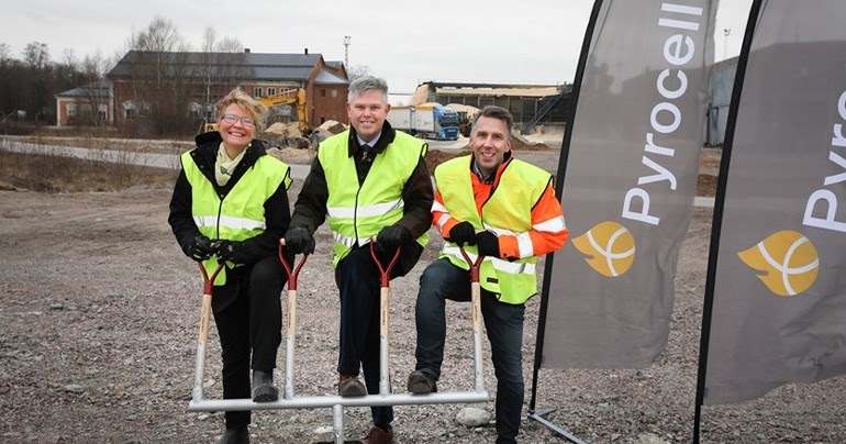 Pyrocell holds the groundbreaking ceremony marking construction start ...