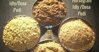 My Passion: Healthy Idly Dosa Podi Varieties - Green Gram / Black Gram ...