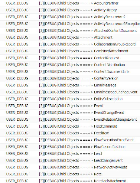 Salesforce Code Crack: How to get All parent objects and child objects ... Salesforce Code Crack: How to get All parent objects and child objects ...