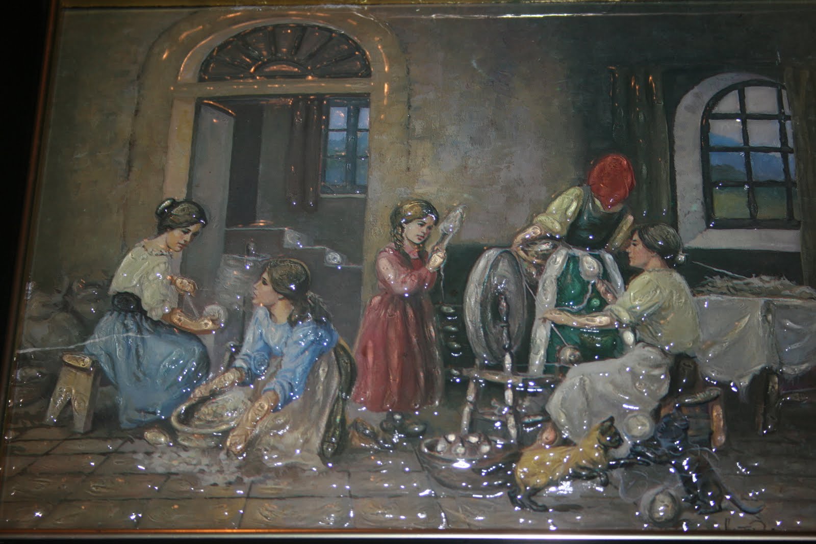 Isabel: Cuadros Técnica de la Gota