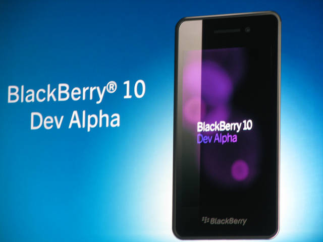 Blackberry RIM BB10 First Look