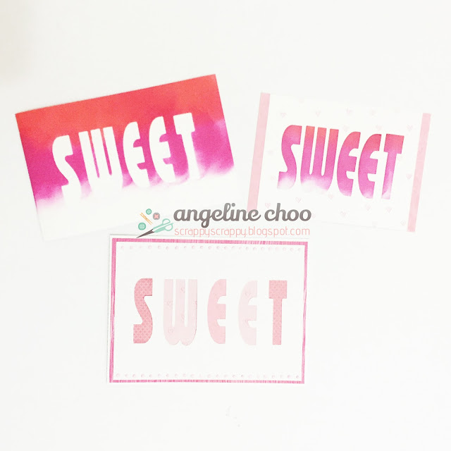 3-in-1 Sweet Cards for Valentine - Scrappy Scrappy
