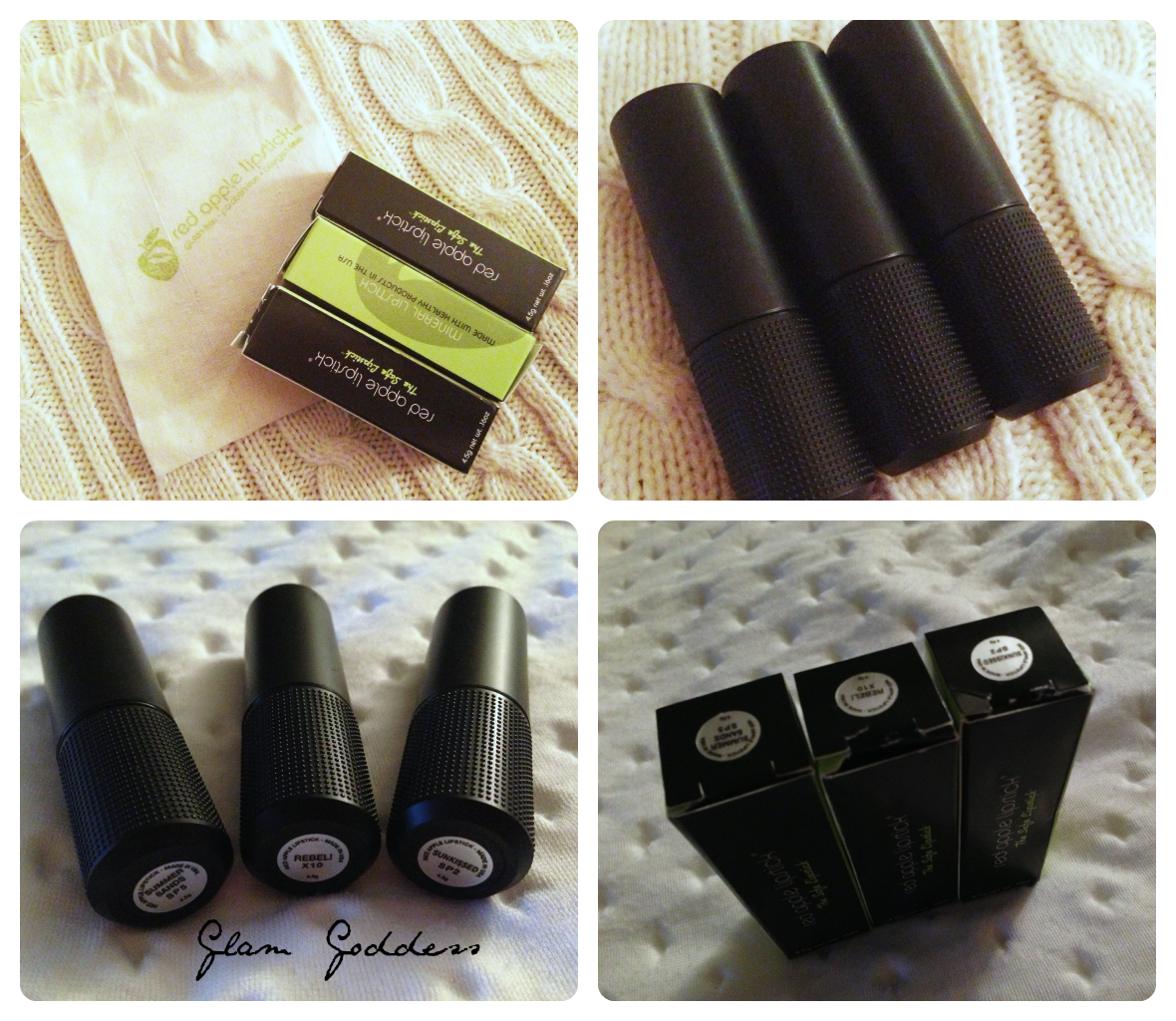 The Glam Goddess Red Apple Lipstick Review