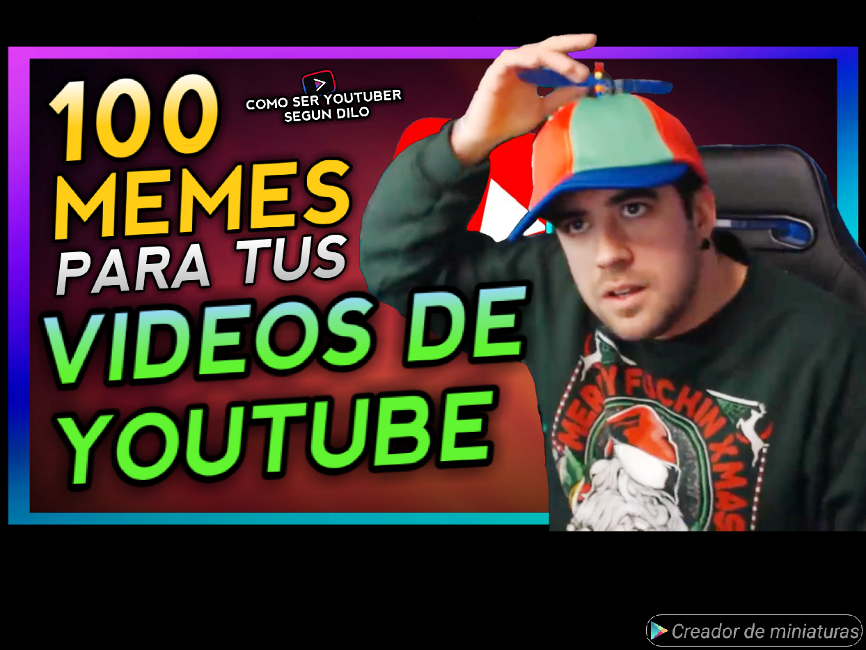 100 MEMES para tus vídeos de YOUTUBE