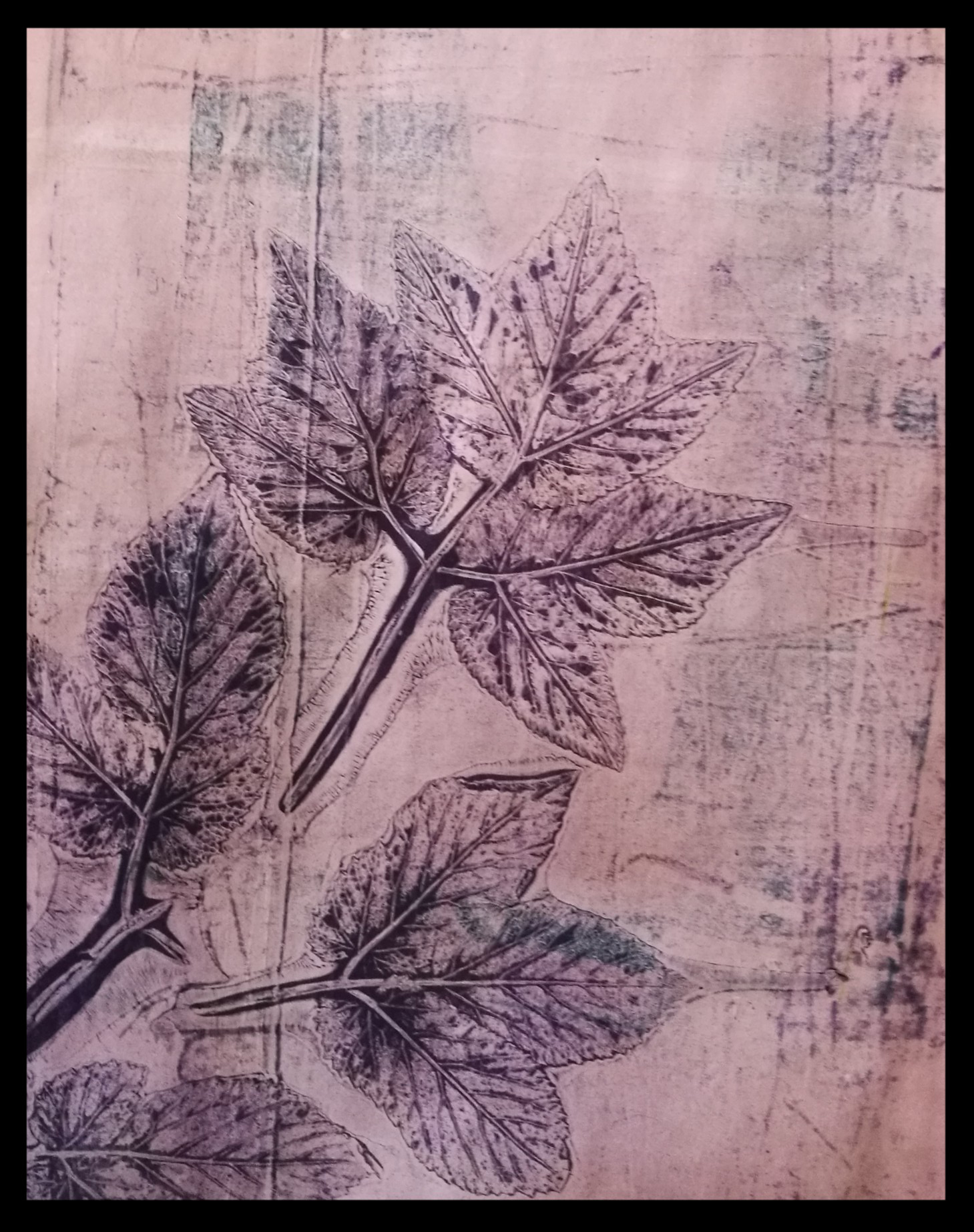 Plastyka: Monotypia na żelatynie