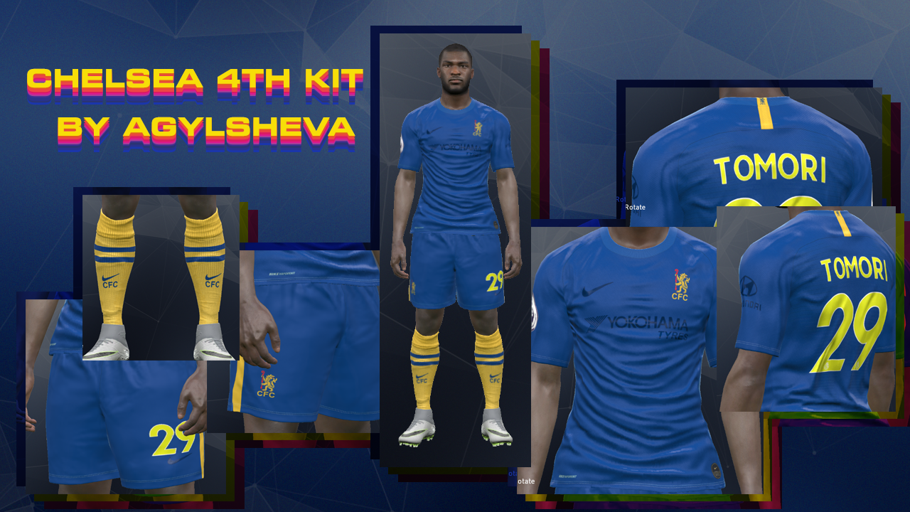 Chelsea Special 50th Anniversary FA Cup (4th) kit By Agylsheva ...